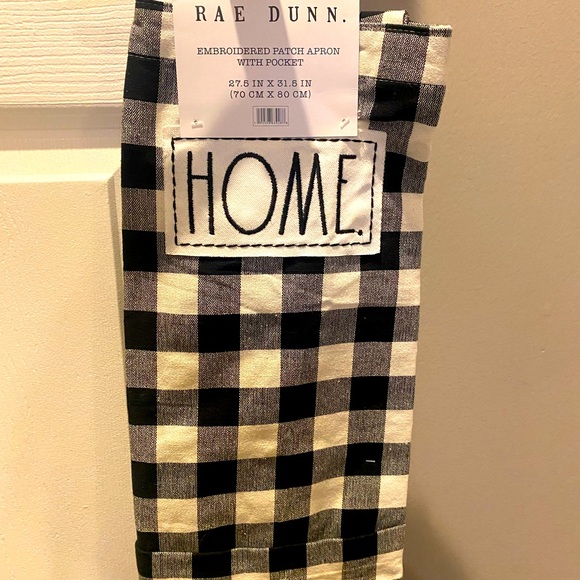 Rae Dunn | Kitchen | Rae Dunn Home Buffalo Check Kitchen Apron | Poshmark